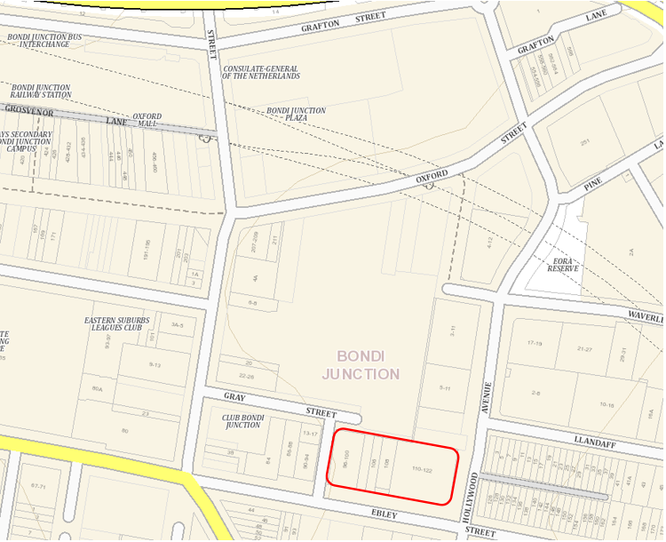 96-122 Ebley Street, Bondi Junction Planning Proposal | Have Your Say ...